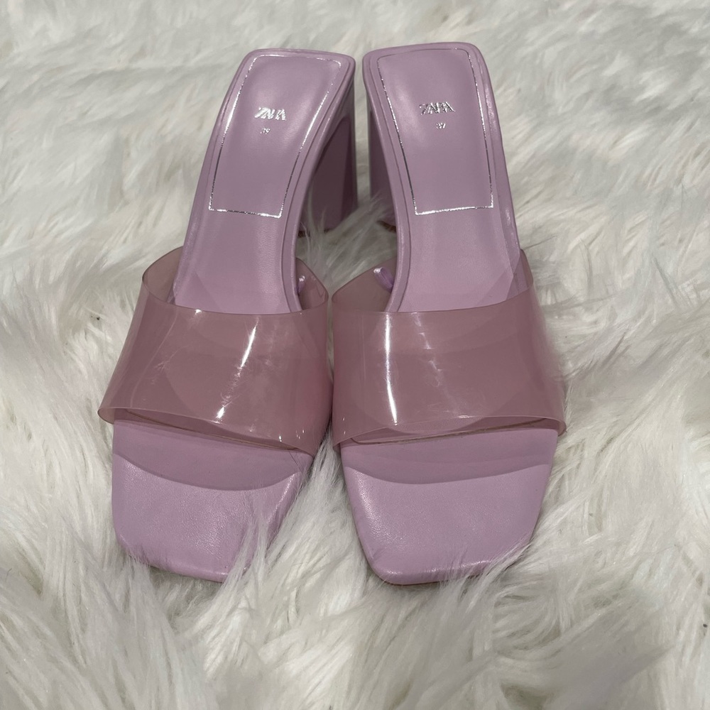 New Zara Mauve Heels - Gem